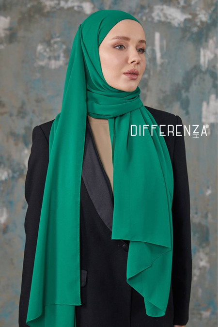Тайёр шапкали шифон шарф ТУРКИЯ DIFFERENZA