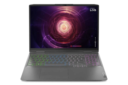 & Ноутбук LENOVO LOQ 16 /R7 7840HS/DDR5 16GB/512GB/RTX4060/16.0