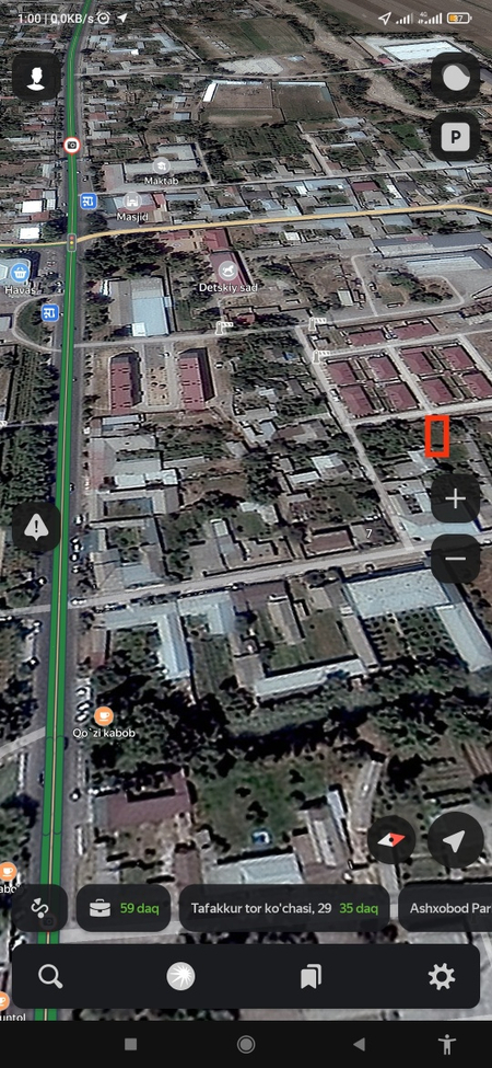 4 yoki 5 sotug sotiladi. Lokasiasi zor joyda.
Maktab, Bogcha, Masjid,