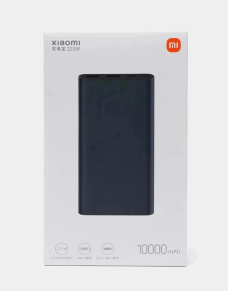 Powerbank Xiaomi Mi 10000mAh 22.5W Black / PB100DZM