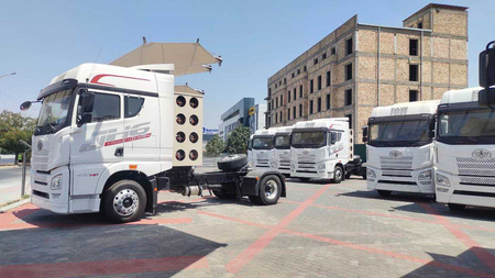 Газовый Тягач марки FAW JH6
4x2
(Пневмо-подушка)