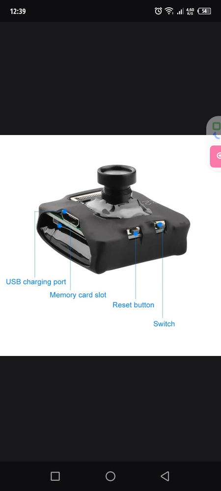 Камера ведио мини WIFI 128gb