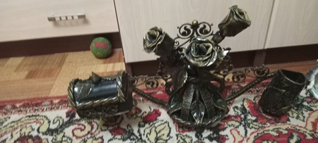 Бронзовая советская шкатулка