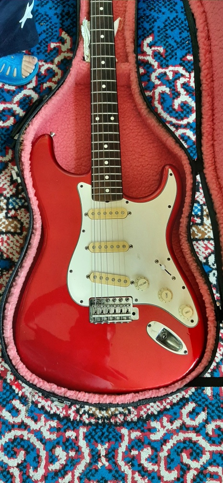 Fernandes the revival sts64 candy apple rad  made in JAPON