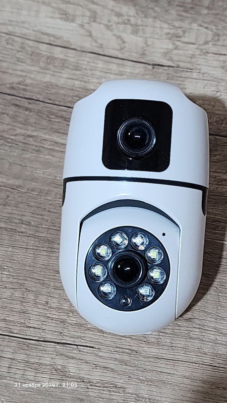 Wifi ptz camera dual lens