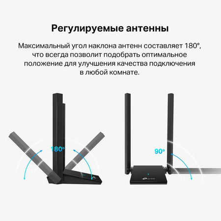 Wi-Fi адаптер TP-Link TX20U Plus /AX1800 Wi-Fi 6