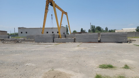 Темир бетон плита ишлаб чикариш базаси