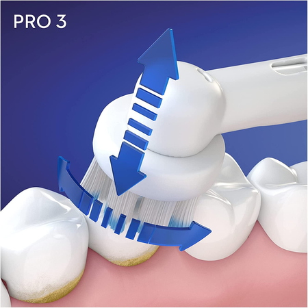Электрическая зубная щётка Oral b Pro 3500 pink