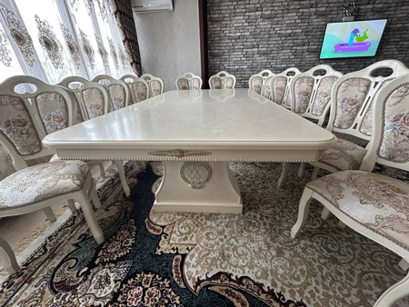 12 ta stul va kotta stol toza fabrichniy mebel uyda turgan ishlatilme