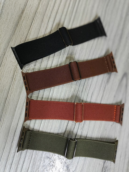Нейлоновые ремешки для Apple Watch 38,40,41,42,44,45,49