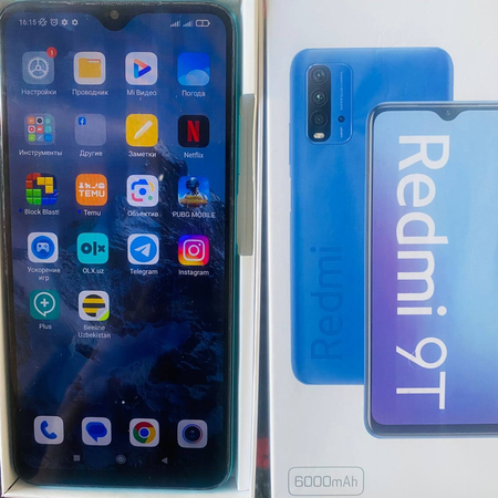 Redmi 9 t 6/128 ideal