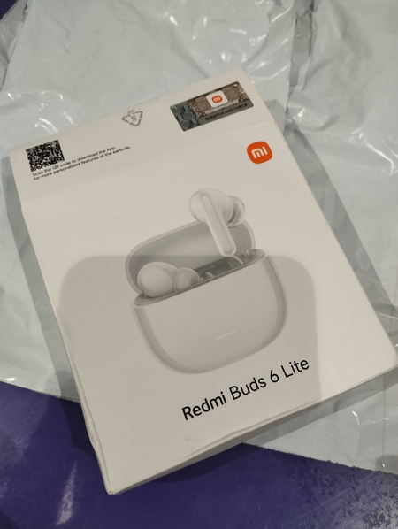 Redmi buds 6 lite белый