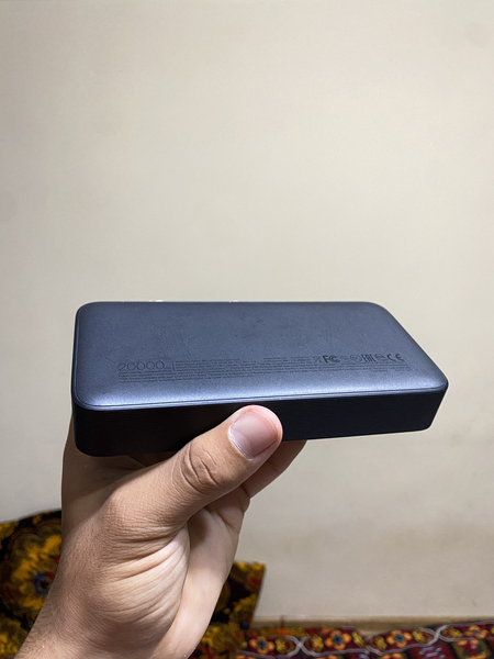 Tashqi akkumulyator, Power Bank, 20000 mA/soat, 18 Vt