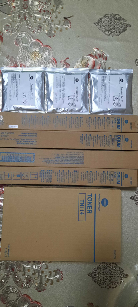 Девелопер DV-110, ресурс 40 000 стр. Konica Minolta bizhub 210