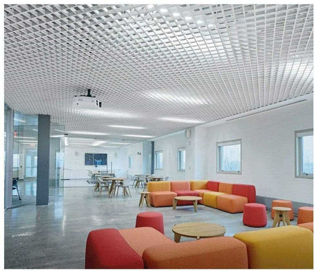 Подвесной потолок Грильято Griliato Grilyato 10x10x0.4 потолок Ришотка