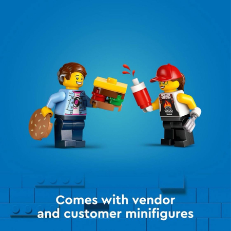 Lego city burger truck