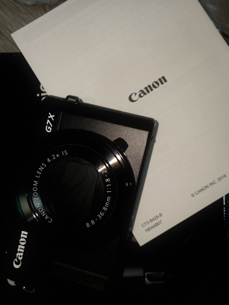 Canon G7X mark ii