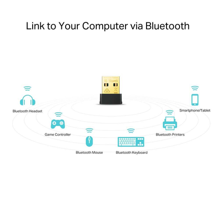 TP-Link  Archer T2UB Nano AC600 Nano Wi-Fi Bluetooth 4.2 USB Adapter