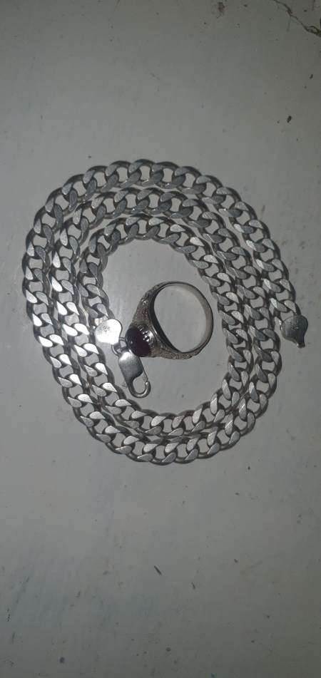 Сепочка серебриная