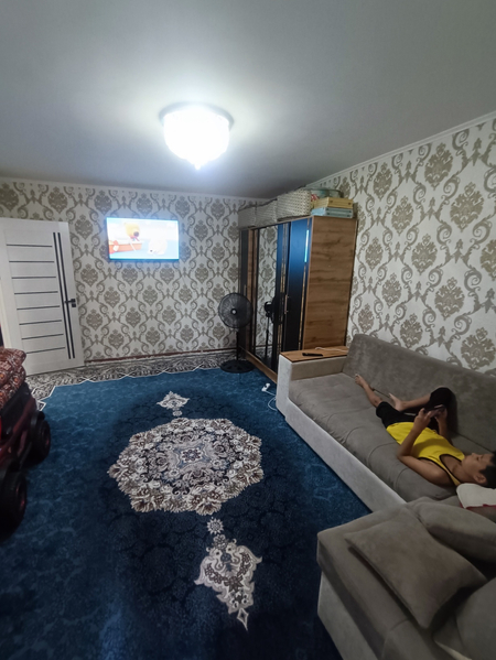 Кирпич 2 х ком Спутник 5. 57 м2. 2/2эт. Балкон 2 на 6. железная дверь