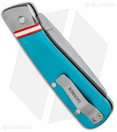 Нож Gerber Straightlace Sheepsfoot Slip Joint Knife Blue