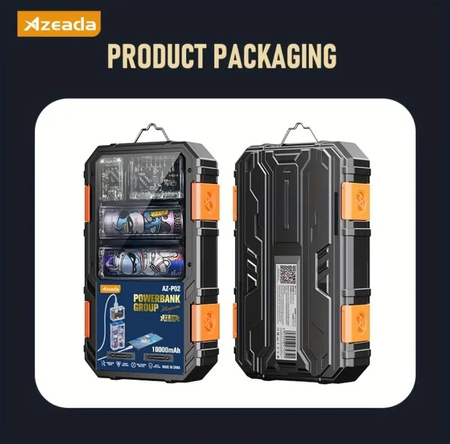 Azeada AZ-P02 PD22.5W QC Magnetic 10000mAh Power Bank Magician series