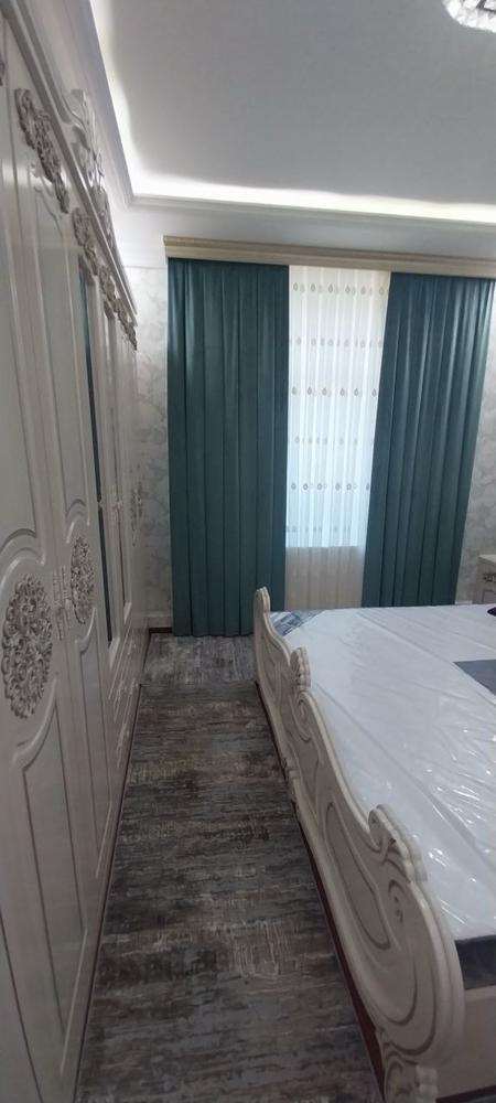 Pardalar, Zal uchun 2ta derazaga, spalni uchun 1ta derazaga