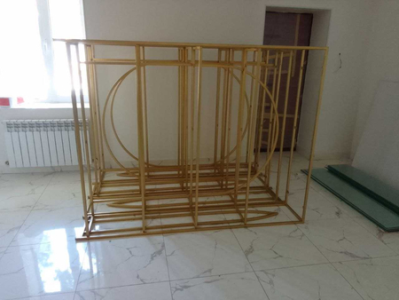 Loft мебель стеллаж металлический для обуви