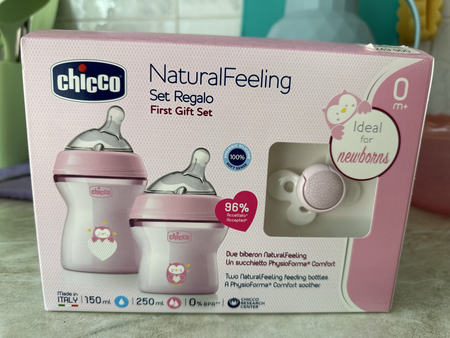 Набор бутылочек+соска Chicco