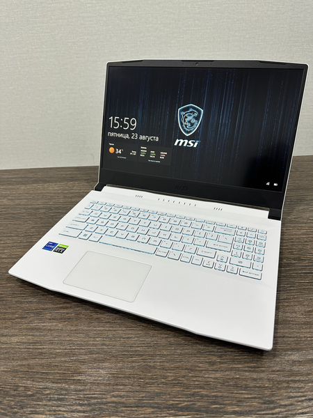 мошный i7 ноутбук MSI Gf63 Thin, для игр и графических программ