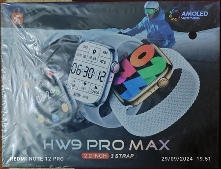 HW9 Pro max smart watch