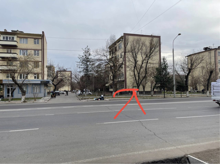 Продается 2/1/4 под офис или бизнес 1 линия Магнит Рисовый рынок