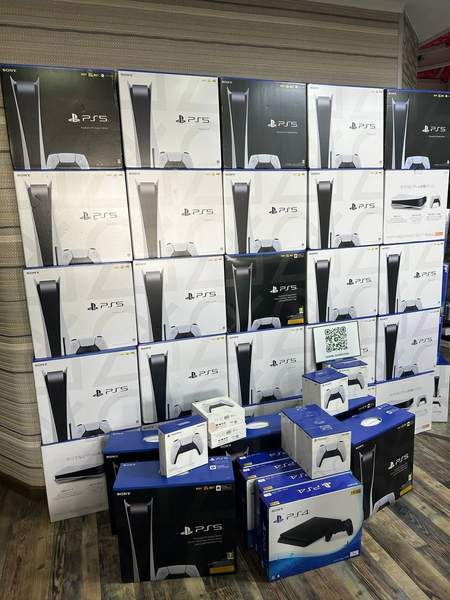 Playstation 5 phat disksli sotiladi oyinlari bilan