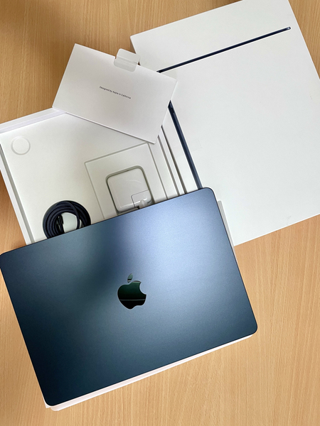 Yangi MacBook Air M2-8GB/256GB (Midnight) noutbuk