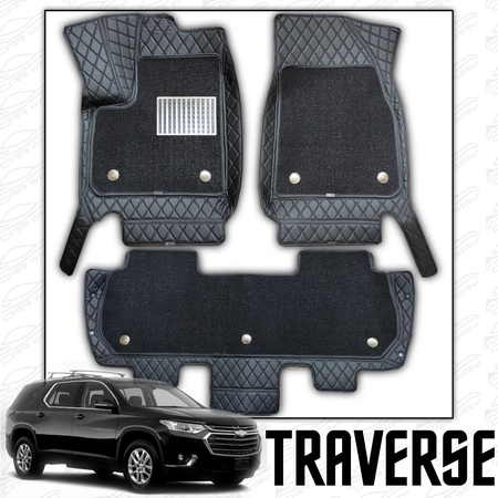 9D polik / коврики для Chevrolet Traverse