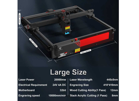 Aksiya! Lazer stanok two trees ts2 20w (+kompressor)