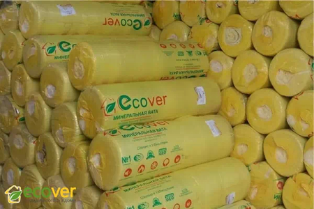 Стекловата, минвата, базальт Ecover, Isover, Knauf