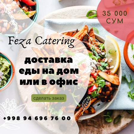Uydagi mazali ovqatlar ichimliklar har xil retseplarga buyurtma olamiz
