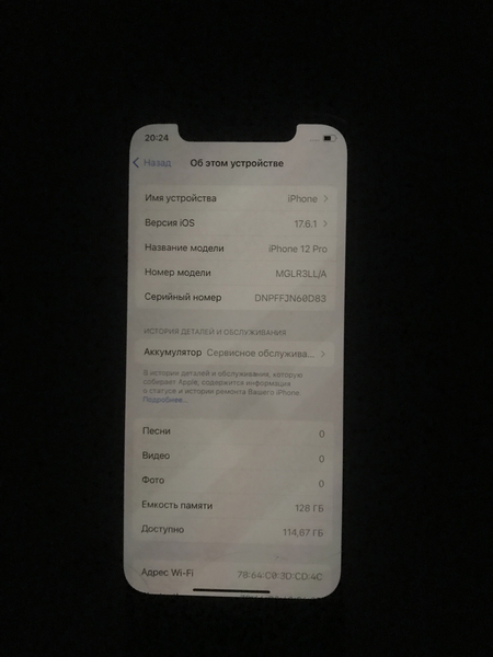 Iphone 12pro xolati yaxshi