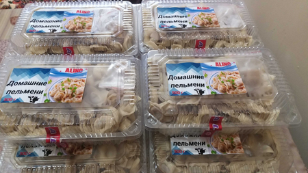 Домашние пельмени сарёгли.