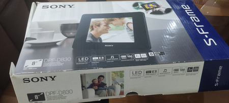 Цифровая фоторамка sony dpf-d830