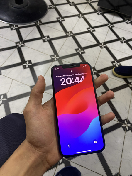 iPhone 12 pro max emkst 84% 128 GB RU/A kar dak blue bitta qol ideal