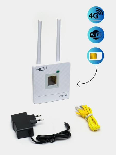 Wi-Fi роутер через сим карту