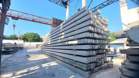 Железобетонные опоры, столбы, opora beton stalba