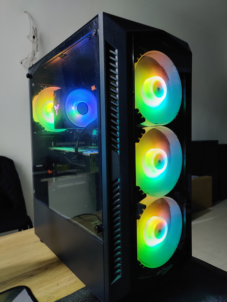 Компьютер Ryzen 5 1600 6/12ядер/Rx 570 4g/Ozu 16/ssd120/hdd1T