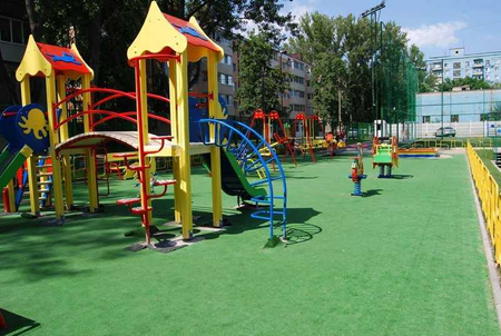Ландшафтный газон Dekor+ . Установка