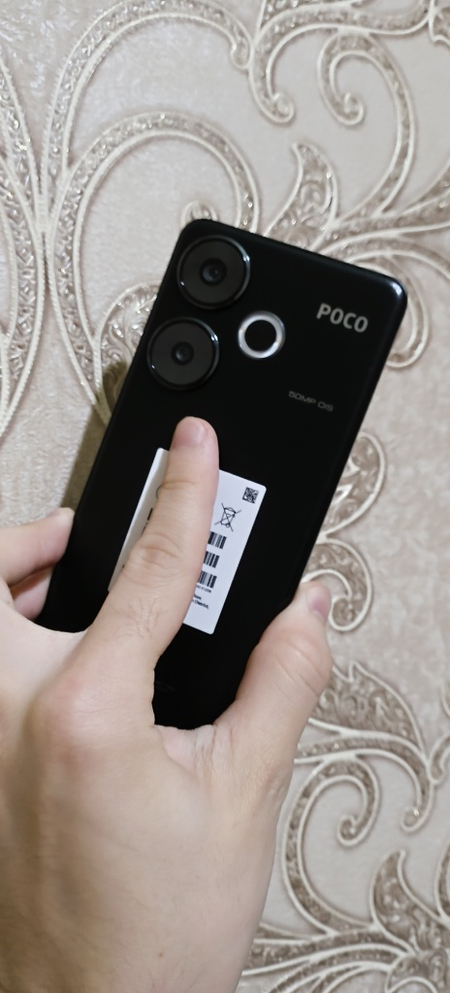 Poco f6 12/512gb qora
