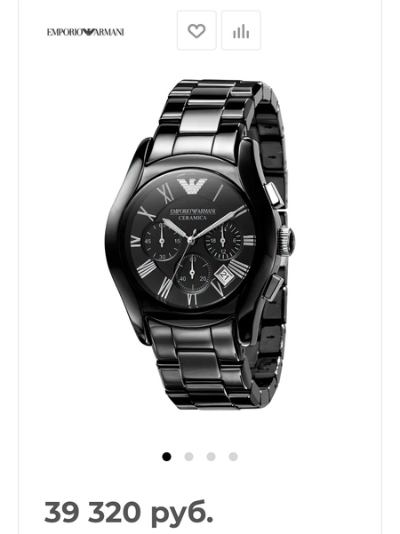 Срочно продам часы Emporio armani ceramica ART 1400 новый оргинал