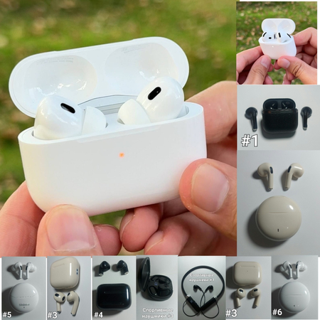 Наушники, Airpods pro 2 lux, Naushniklar, беспроводные, Гарантия.