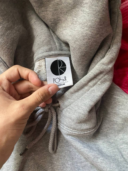 polar skate co gray hoodie